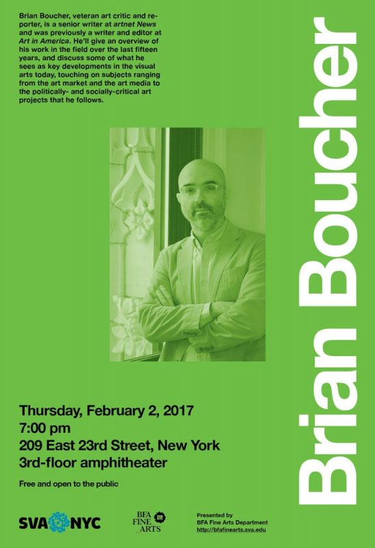 Brian Boucher Lecture - Events - BFA Fine Arts - School of Visual Arts ...